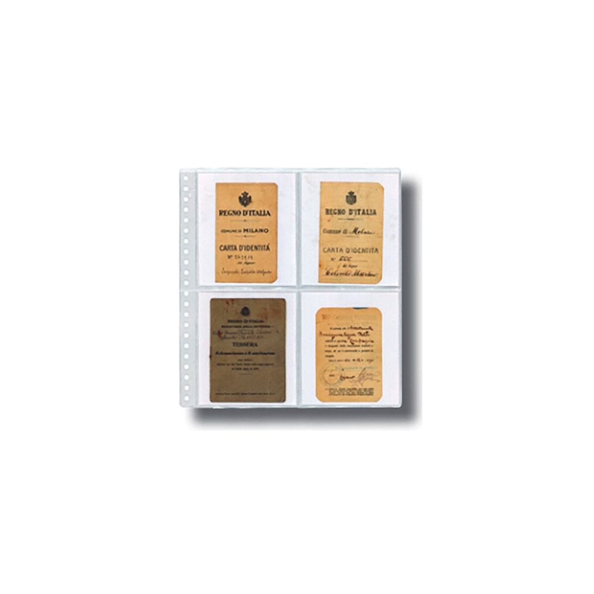 Filatelia Dabbene: Tasche EXTRA 4 Spazi MasterPhil